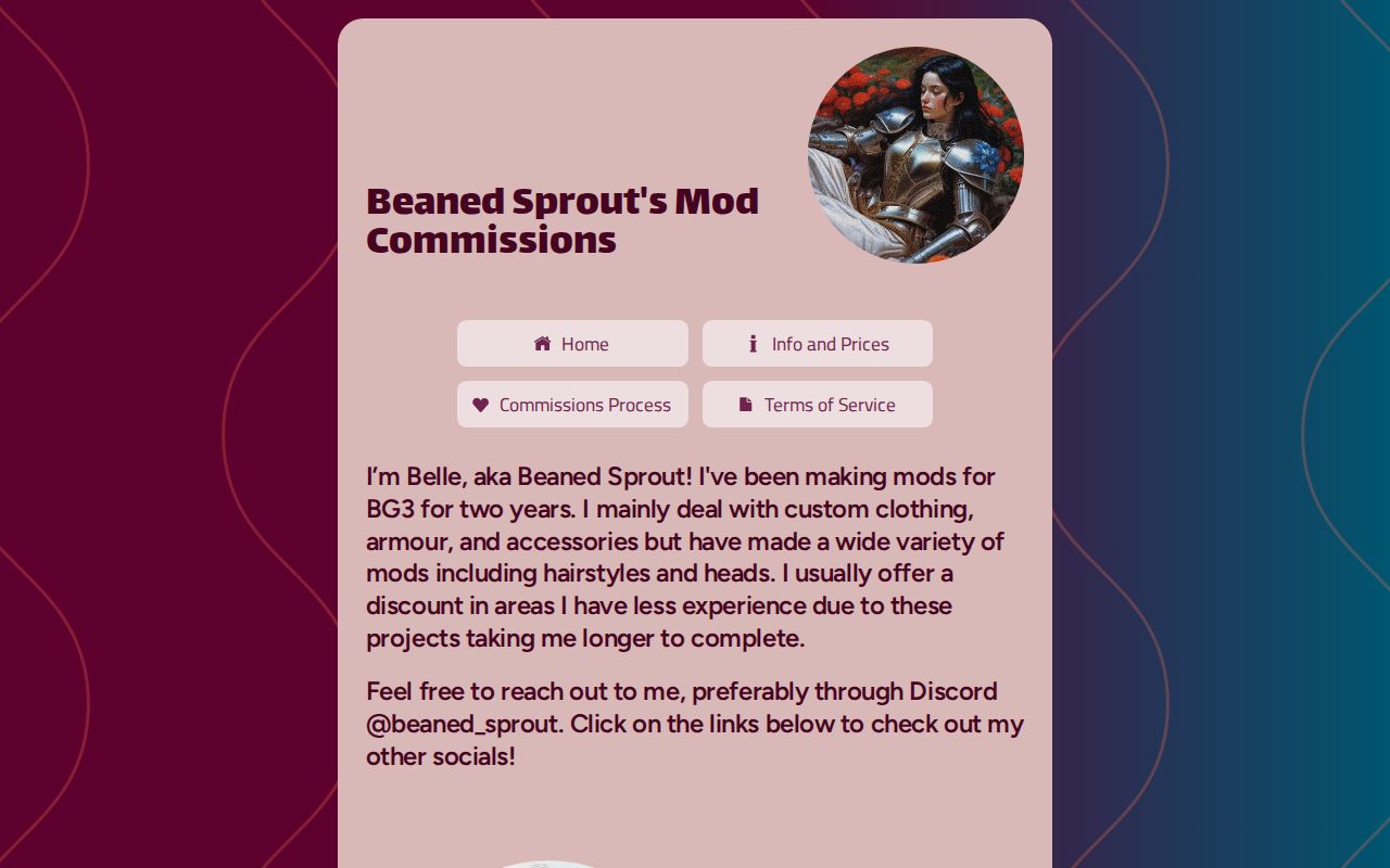 Beaned Sprout's Mod Commissions